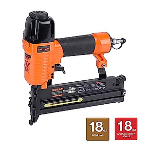 Valu-Air SF5040 2" 18 Gauge 2 in 1 Pneumatic Brad Nailer and Stapler with Carrying Case
