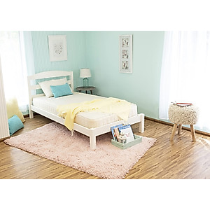 Naturepedic 2-in-1 Organic Kids Mattress - Full Mattress with Quilted Top and Waterproof Layer - Firm Mattress for Kids - Universal Comfort Mattress for Trundle Bed and Bunk Bed