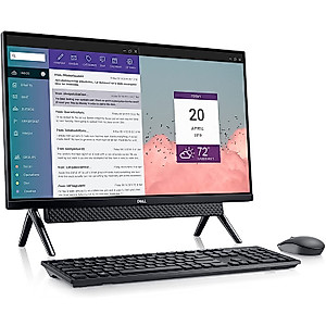 Dell Inspiron 7700 27-inch FHD Display All-in-One Desktop 2022 | 11th Intel i7-1165G7 Intel Iris Xe Graphics | 32GB DDR4 512GB NVMe SSD + 1TB HDD | WiFi 6 Bluetooth RJ45 LAN | Win 11 Pro | Black