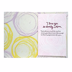 Blue Mountain Arts Mom Birthday Card—Mother Birthday Card, for Mom (Happy Birthday, Mom, with All My Love Always)