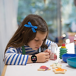 SimpleThings Nylon Solo Loop Compatible for Gizmo Watch Gabb Watch 1/2/3 Watch Band Replacement, 20mm Braided Breathable Stretchy Sport Watch Strap for Kids Boys Girls