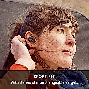 Jaybird Vista 2 True Wireless Bluetooth Headphones With Charging Case - Premium Sound, ANC, Sport Fit, 24 Hour Battery, Waterproof Earbuds With Military-Grade Durability - Black