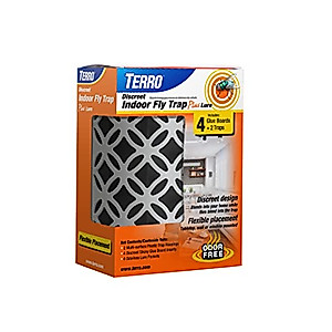 Terro T550 Indoor Fly Trap Plus Lure - Quantity 4