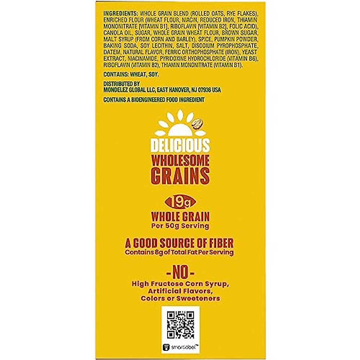 belVita Pumpkin Spice Breakfast Biscuits, 30 Total Packs, 6 Boxes (4 Biscuits Per Pack)