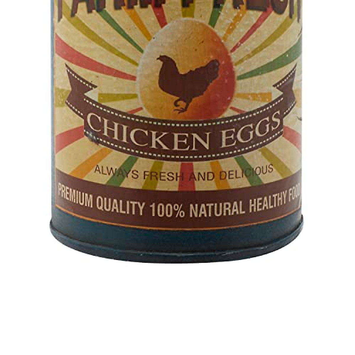 Deco 79 Metal Canister S/3 6", 7", 8" H-24989, 6"/7"/8"