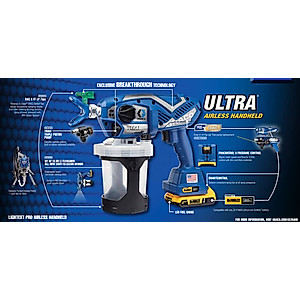 GRACO 17M367 - Ultra Max Cordless Airless Handheld Sprayer