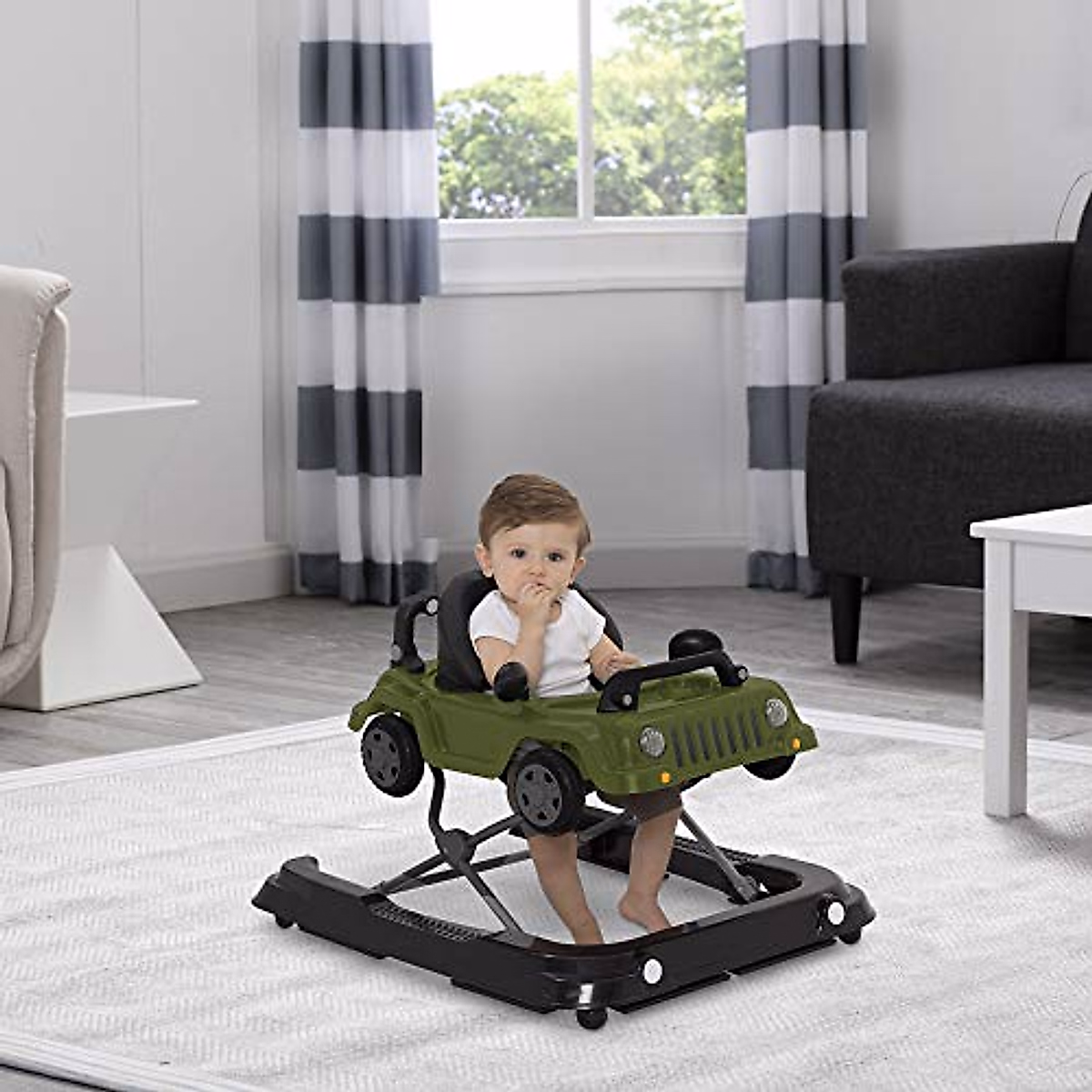 Jeep Classic Wrangler 3-in-1 Grow With Me Walker, Anniversary Green