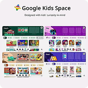 Kids Tablet, 10 inch Tablet for Kids, Android 13, Google Kids Space, Parental Control, 2GB RAM 32GB Storage, HD IPS Glass Screen, 6000mAh Battery, EVA Shockproof Case, PlimPad Kids10 (Purple)