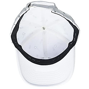 PGA TOUR Men's Standard Golf Print Cap, Bright White, One Size