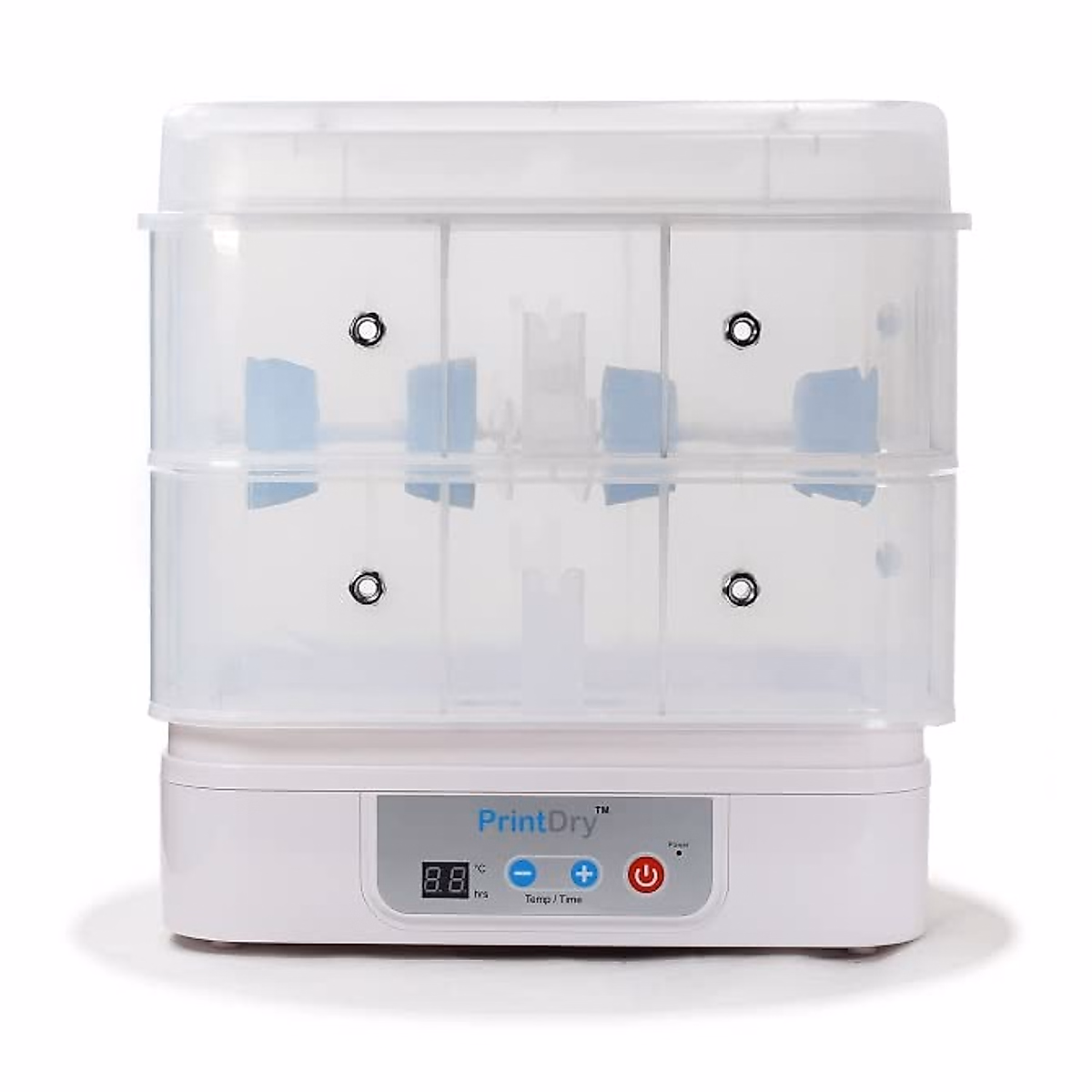 PrintDry Filament Dryer PRO3 - The Ultimate Filament Dryer for 3D Printing, up to 85c, Built-in Timer, Stackable