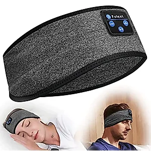 Perytong Sleep Headphones, Cozy Bluetooth Headphone Headband,Noise Cancelling Headphones for Sleeping, Headphone Band Built in Speakers Perfect for Side Sleepers,Workout,Running,Yoga,Travel,Insomnia