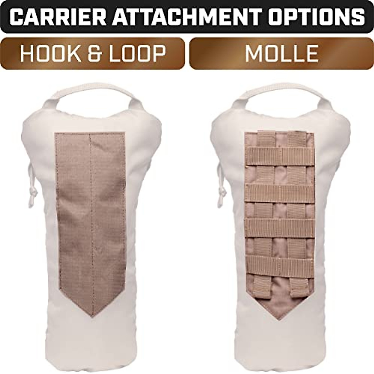 TACTICON Hydropack Elite | Tactical Bare Body Hydration Pack | Combat Veteran Owned Company | All Day Water Source | Hiking & Outdoor Bag | 3L Pocket