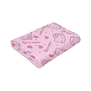 Kitty Cat Blanket Flannel Manga Soft Cozy Spider Throw Blanket for Couch Bed&Sofa 50"x40"
