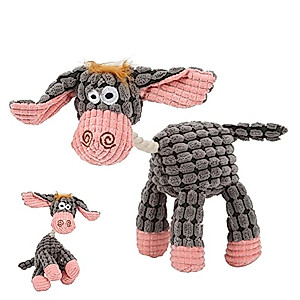 Naroote Interactive Dog Toys, Dog Toys for Aggressive Chewers Puppy Teething Chewing Interactive Toy Dog Squeak Toys Puppy Toys Water Bottle Dogs Chew Toy for Small Medium Large Breed