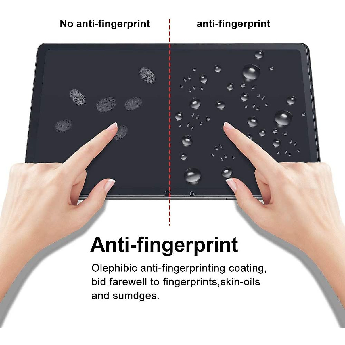 [2 Pack] Zeking Paperfeel Screen Protector Compatible with Samsung Galaxy Tab S8+/S8 Plus 12.4" (SM-X800/ X806), [Feel Like Paper Film Writing] Anti Glare Tablet PET Film for S-Pen