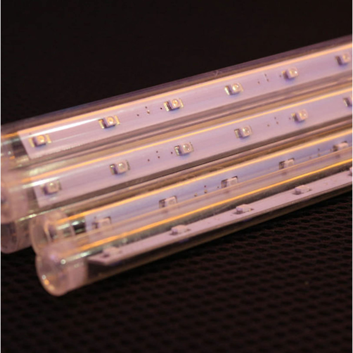 Meteor Shower Rain Light 80cm 8 Tubes 576 LED Waterproof Falling Rain Lights Snow Falling for Home Decor Wedding Garden, Green