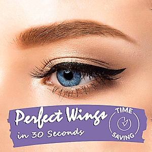 iMethod Eyeliner Stamp 2 Pens Winged Eyeliner Stamp, Perfect Wing Cat Eye Stamp, Long Lasting Liquid Eye Liner…