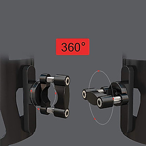 Garneck Bicycle Cup Holder Quick Release 360 Degrees Universal Rotation Water Bottle Holder Bike Accesories for Walker Wheelchair Trolleys Bike(Black)