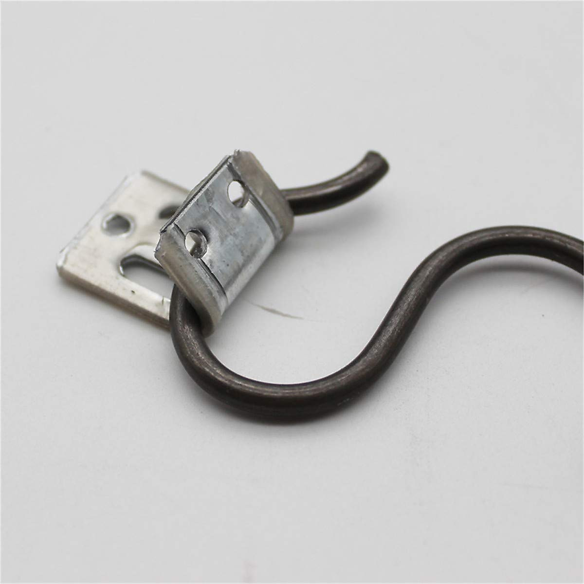 Czsycdsf 50 Pcs Sofa Spring Repair Clips S Clip with Plastic Wrap for Furniture Chair Couch Sofa Upholstery Spring Replacement Repair