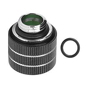 Dracaena 6 pack G1/4” thread to OD 14mm Hard tube compression fitting, anti-off adapter for Computer water cooling system, Black