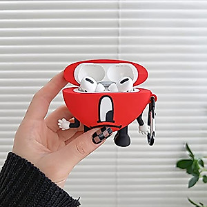 AirPod Pro 2 Case, 3D Cool Spacecraft Airpod Pro 2 Design Boys Men Soft Protective Cover Case, Compatible for 2022 Airpod Pro 2 Charging Case (Pro 2 Love)