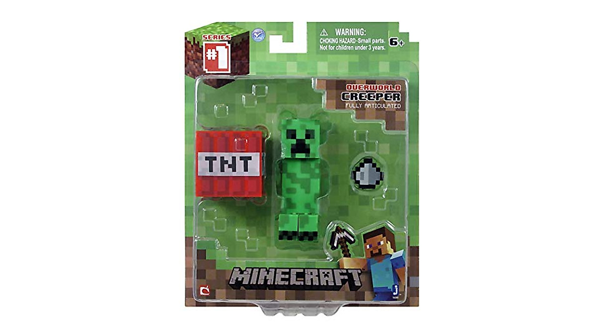 Minecraft Core Creeper Figure Pack - Action Figure Collectible
