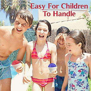 Upper Midland Products 250 Snow Cone Paper Cups Eco Friendly 4.5 Oz