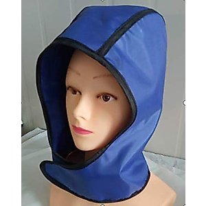 X-ray Protection Lead Cap Hood with Thyroid Shield,Radiation Safety Leaded Protector Hat, for X-Ray MRI CT, 0.5mm Pb