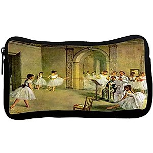 Edgar Degas Hall of The Opera Pencil Case for School Supplies for Office Supplies, Gameboy DS, MP3, or Makeup Supplies