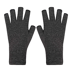 1 pair Compression Arthritis Gloves Breathable Anti-inflammatory Gloves - Alleviate Rheumatoid Pains Ease Muscle Tension Relieve Ache Promote Healing