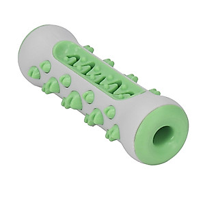 Bnineteenteam Teething Stick Dog Toy, Soothing Chew Toy Dog Dental Chew Toy Dental Chew Toy for Dogs Teeth Cleaner Doggy Brushing Sticks (Gray Green)