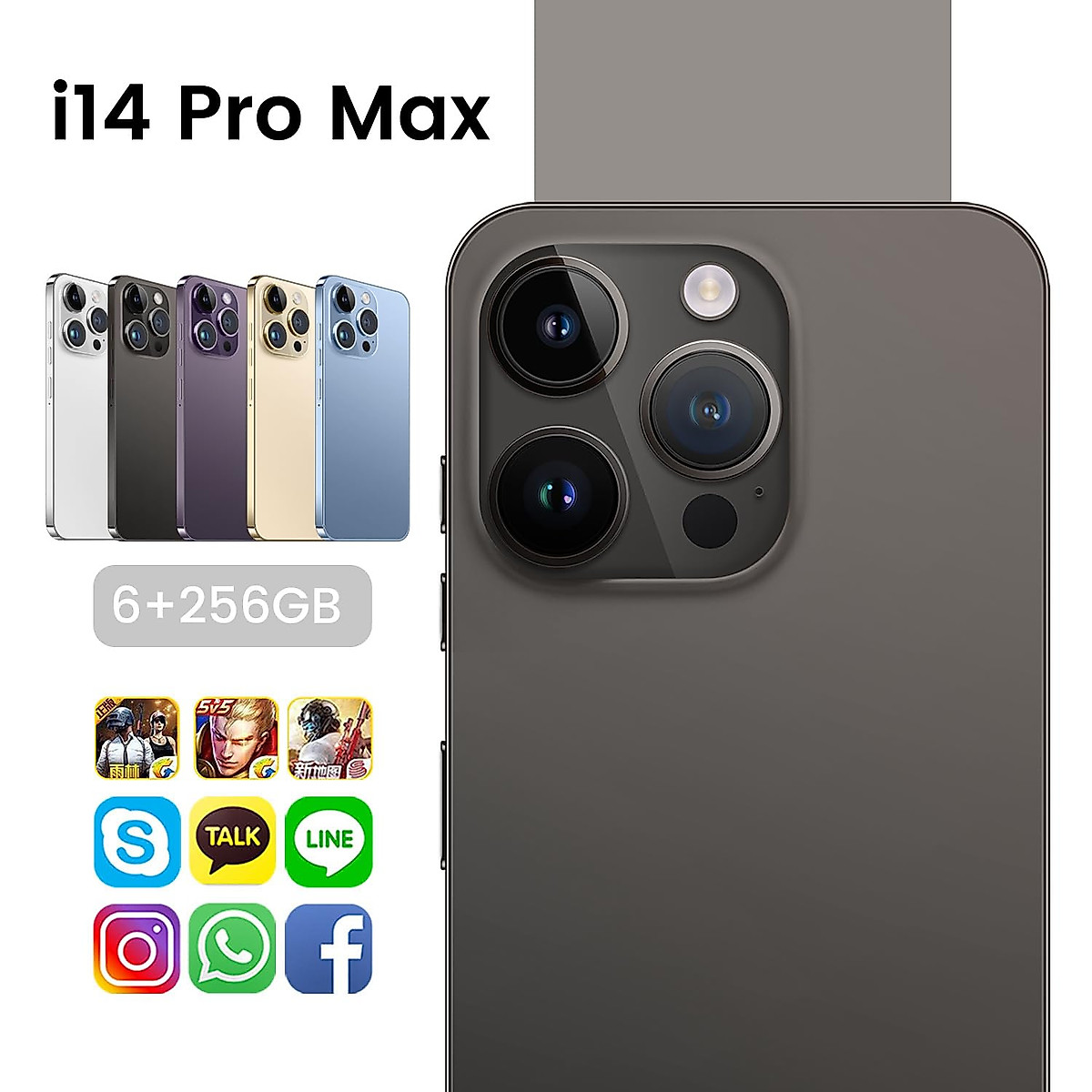 MMY 105 Smartphone 105 (Black D)