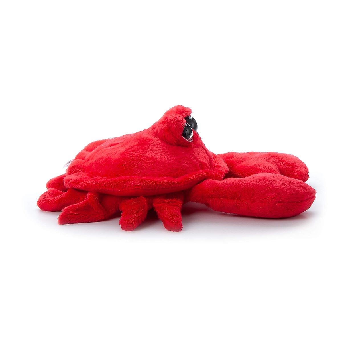 The Petting Zoo Crab Stuffed Animal, Gifts for Kids, Bright Eye Ocean Animals, Red Crab Plush Toy 9 inches
