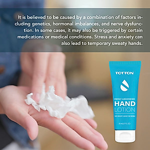 TOTTON Underarm Antiperspirant and Deodorant, Combat Excessive Sweating (Hand)