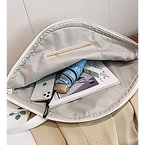 QZUnique Women's Mask Shaped Handbag Large Capacity Tote Bag Eco-friendly Shopping Shoulder Bags