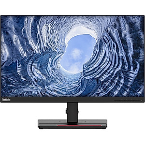 Lenovo ThinkVision T24i-20 24" Full HD WLED LCD Monitor - Raven Black in-Plane Switching (IPS) Technology - 1920 x 1080 - HDMI - VGA - DisplayPort - USB Hub HDMI
