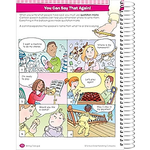 School Zone - Big Third Grade Workbook - 320 Spiral Pages, Ages 8 to 9, 3rd Grade, Reading, Writing, Math, Science, History, Social Science, and More (Big Spiral Bound Workbooks)