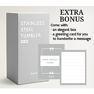 Monogrammed 40oz Tumbler with Handle for Men, Funny Personalized Tumbler, Unique Birthday Christmas Gifts for Him, the Man the Myth the Legend, N