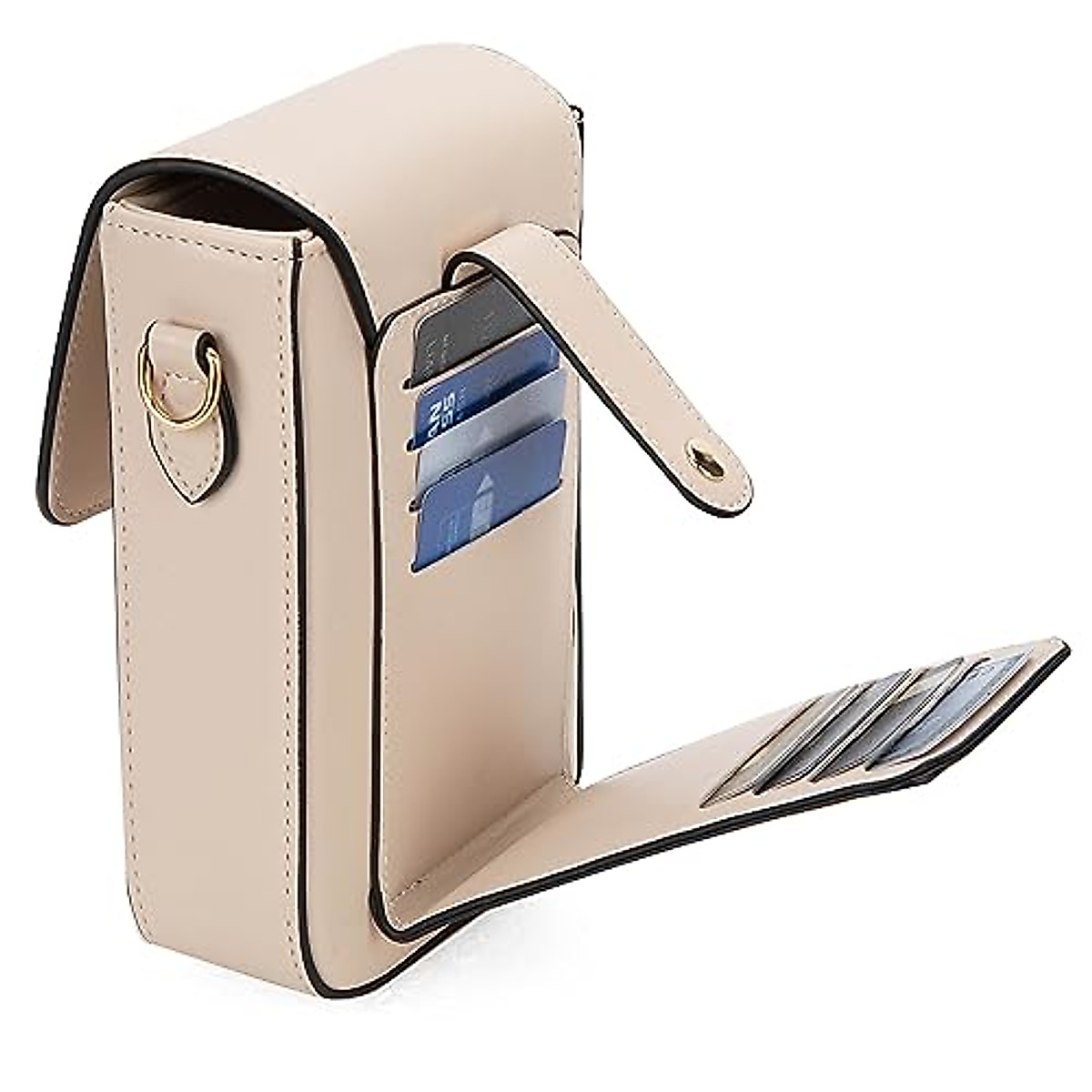 Montana West Cell Phone Purse Small Crossbody Bags for Women Cellphone Wallet with RFID Blocking Credit Card Slots MWC-204BG