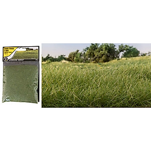 Woodland Scenics Static Grass, Light Green, Medium Green, and Dark Green, 4mm (Pack of 3) - with Make Your Day Paintbrushes