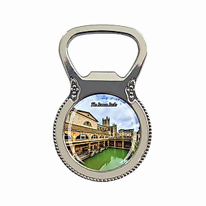 Bath England Fridge Magnet Bottle Opener Tourist Souvenir Gift Collection Refrigerator Magnetic Sticker