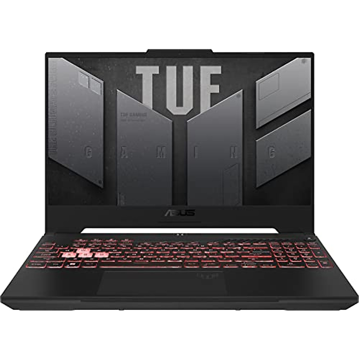 ASUS 2022 Newest TUF A15 Gaming Laptop, 15.6 inch FHD 144Hz Display, AMD Ryzen 7-6800H, GeForce RTX 3050 Ti, 64GB DDR5 RAM, 2TB SSD, RGB Backlit Keyboard, Windows 11 Home, Bundle with Laptop Stand