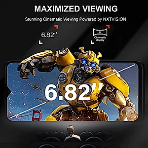 TCL 20 SE Android 11 Smartphone Unlocked Cell Phone 6.82” HD+ Display 4GB+128GB 5000mAh 48MP Quad Camera Dual Speakers Octa-Core US Verison 4G Compatible for AT&T T-Mobile (Aurora Green)