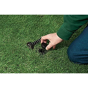 Pack Rainbird Sprinkler Head Cap and Seals, 1800XC - Rainbird 1800 Series Spray Head Cap, Sprinkler Head Cover, 1800CAPS Spray Head Cap, Xeri-Cap for 1800 Series Spray Bodies w/ LED Keychain Light