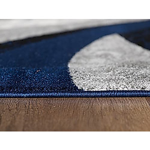 Yafa Home Fashion Modern Contemporary Swirls Design Area Rug, Luxurious, Elegant, and Fashionable Area Rug