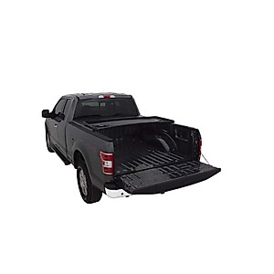 Lund Genesis Tri-Fold Soft Folding Truck Bed Tonneau Cover | 95050 | Fits 2017 - 2023 Ford Super Duty 6' 10" Bed (81.9")