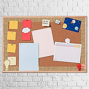 Burlap Scalloped Border Trim, Bulletin Borders Stickers, 66 ft Back to School Decoration Borders for Bulletin Board/Black Board Trim, Teacher Student Use for Classroom School Decoration