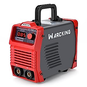 WARCKING 140A Digital Stick Welder, 110/220V Dual Voltage IGBT Inverter ARC Welding Machine, Mini Portable MMA Welder Machine with Hot Start and Anti-Stick