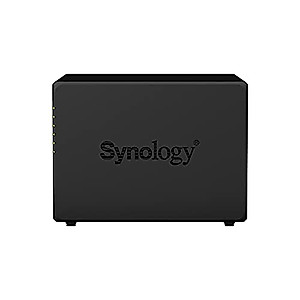 Synology DiskStation DS1520+ NAS Server for Business with Celeron CPU, 8GB DDR4 Memory, 1TB M.2 SSD, 10TB SSD Storage, DSM Operating System
