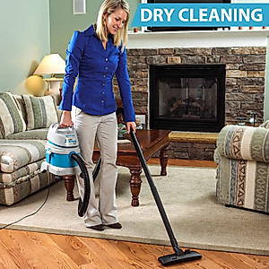 Shop-Vac 1.5 Gallon 2.0 Peak HP All Around EZ Wet/Dry Vacuum, Portable Compact Shop Vacuum, 3 in 1 Function with Wall Bracket & Multifunctional Attachments for Home, Apartment, Vehicles, 5895100